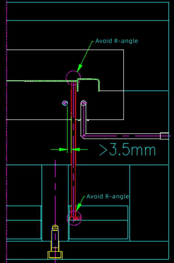 Ejector Pins In Injection Mold