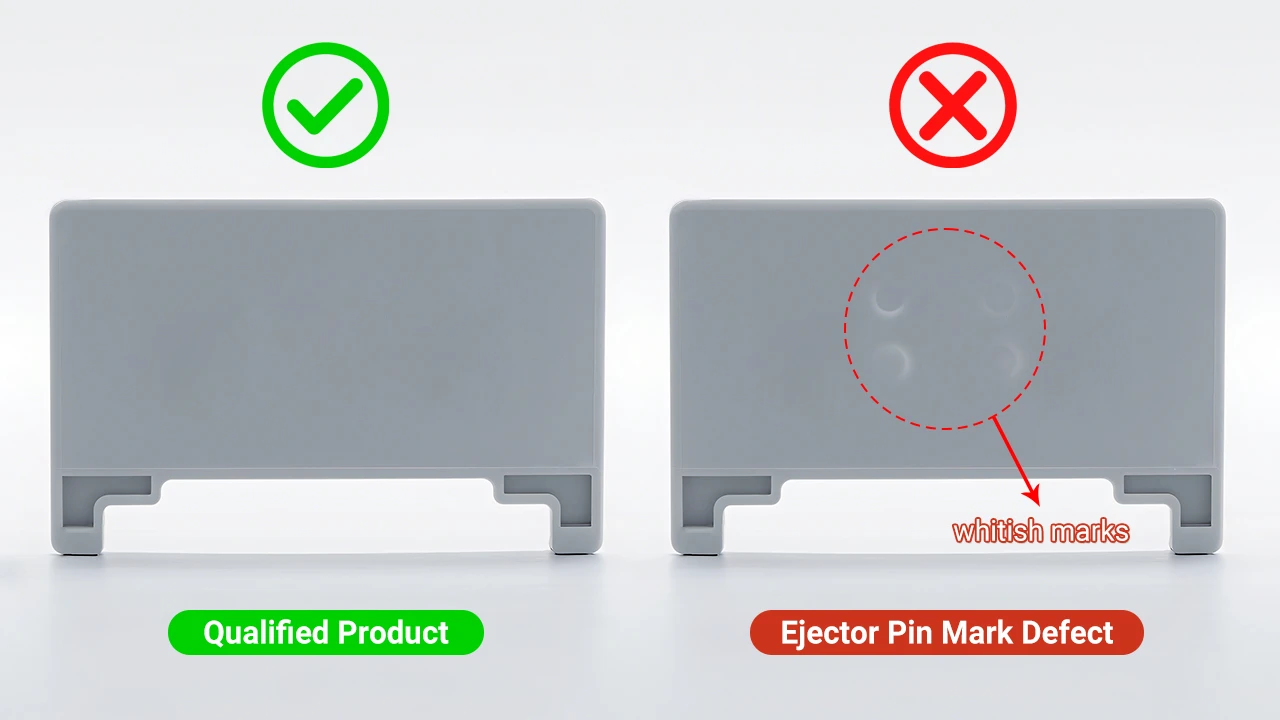 Ejector Pin Marks Anaylsis And Solutions In Plastic Molded Parts