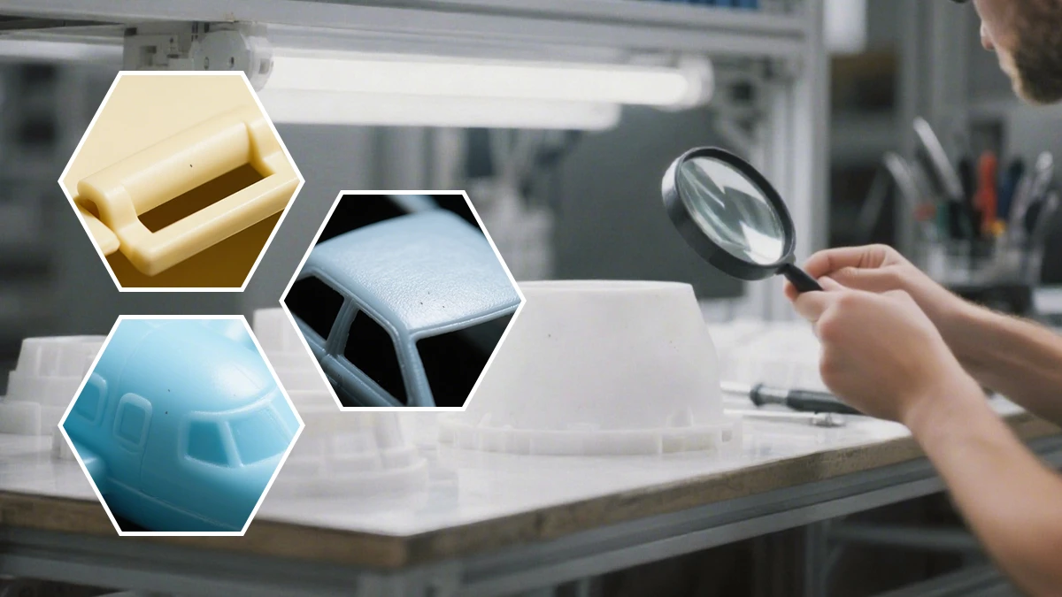 Black Spots and Black Specks In Plastic Molded Parts